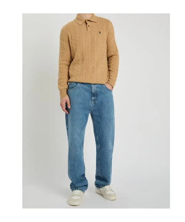 Polo Ralph Lauren Wool And Cashmere Blend Cable Knit Sweater