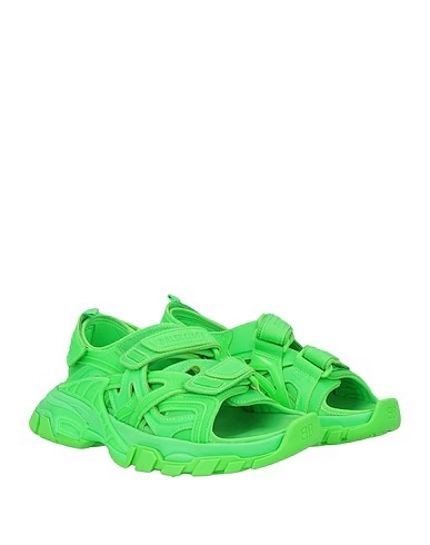 Balenciaga Chunky Platform Sandals With Velcro Fastening