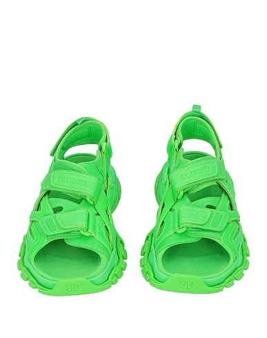Balenciaga Chunky Platform Sandals With Velcro Fastening