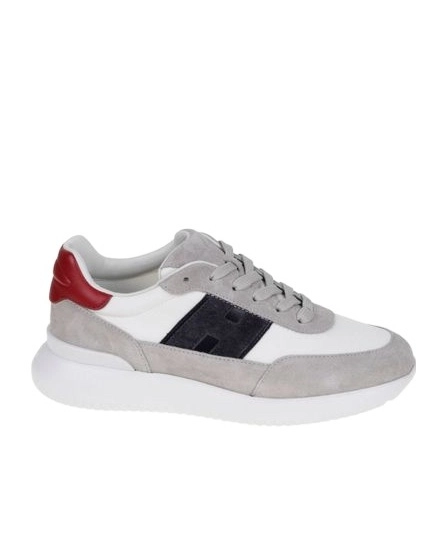 Hogan Logo Panel Low-top Sneakers - Gray