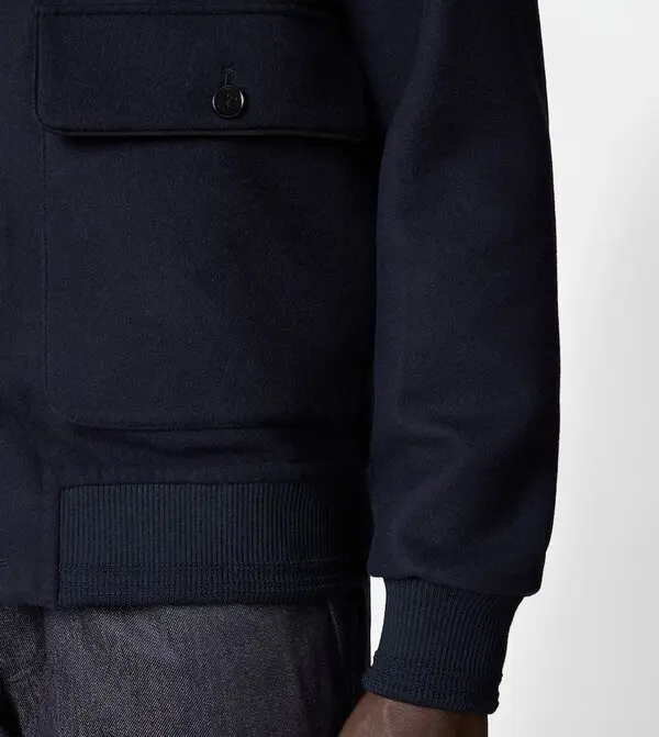 TOD'S Button-up Bomber Jacket