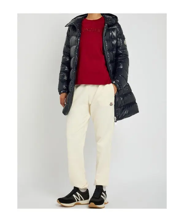 Moncler Logo Quilted Down Jacket