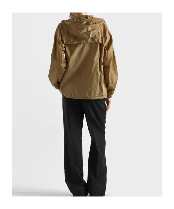 Prada Re-nylon Lightweight Hooded Anorak
