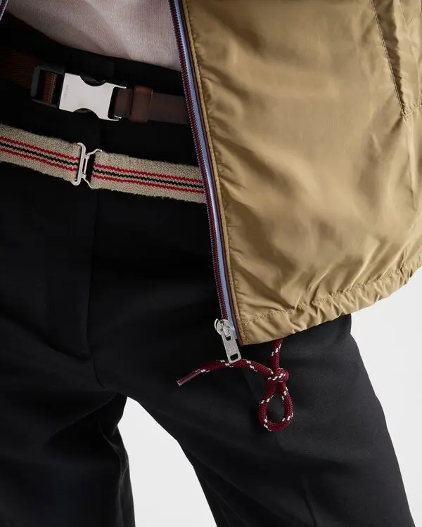 Prada Re-nylon Lightweight Hooded Anorak