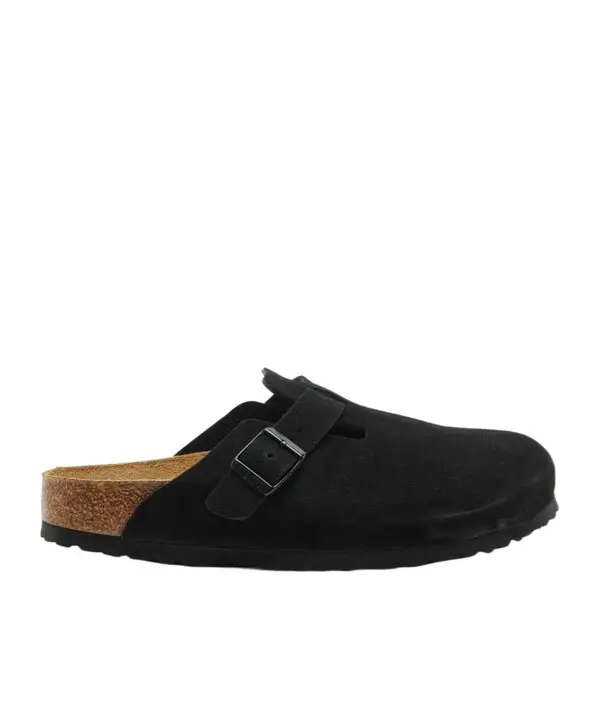 BIRKENSTOCK Boston Suede Clogs