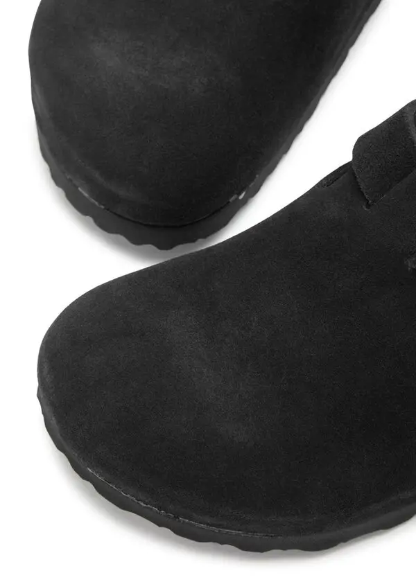 BIRKENSTOCK Boston Suede Clogs