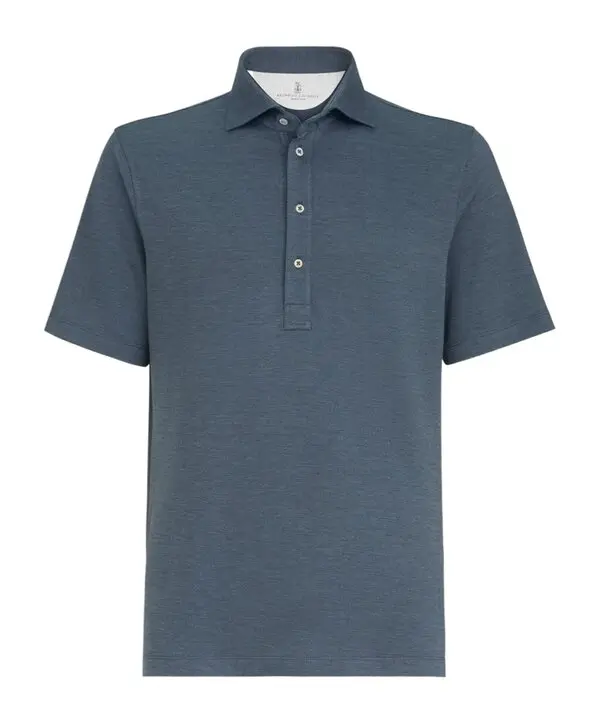 Brunello Cucinelli Half-button Polo Shirt