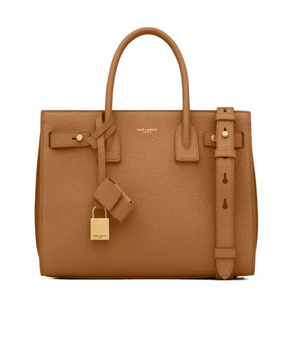 Saint Laurent Sac De Jour Baby In Supple Grained Leather