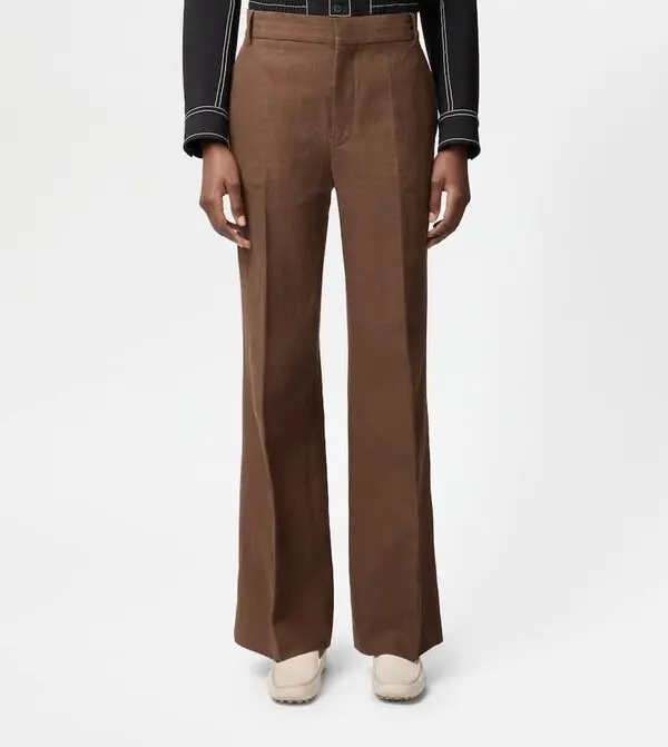 TOD'S Belt Loop Casual Pants