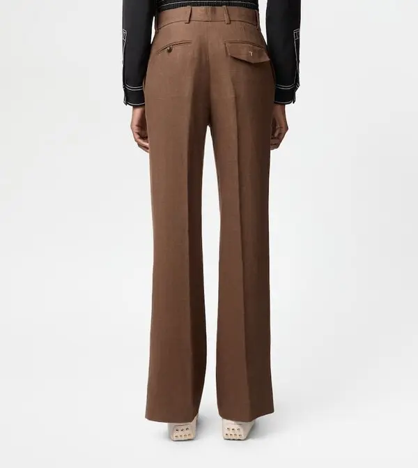 TOD'S Belt Loop Casual Pants