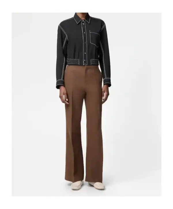 TOD'S Belt Loop Casual Pants
