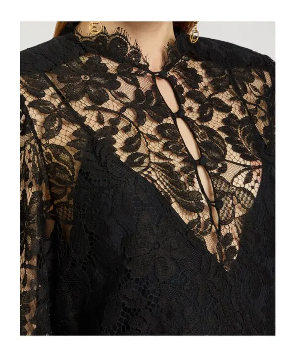 Chloé Floral-lace Mini Dress
