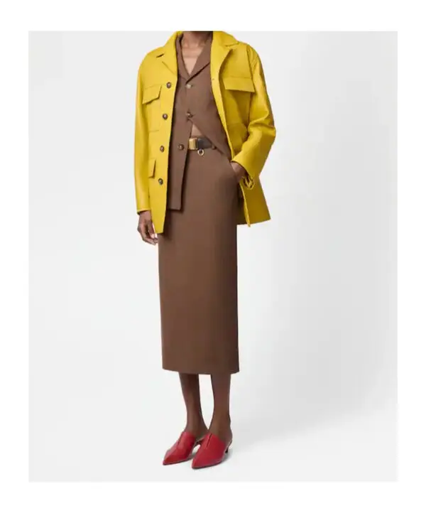 TOD'S Midi Skirt In Linen