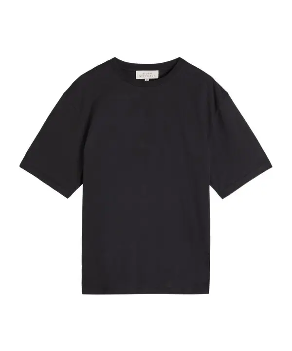 Studio Nicholson Branded Cotton T-shirt