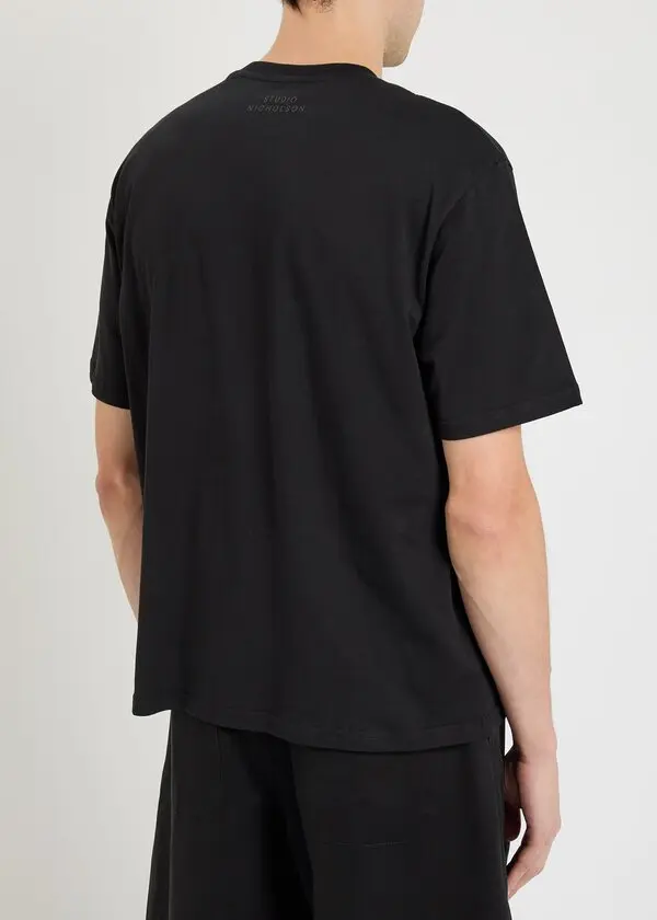 Studio Nicholson Branded Cotton T-shirt