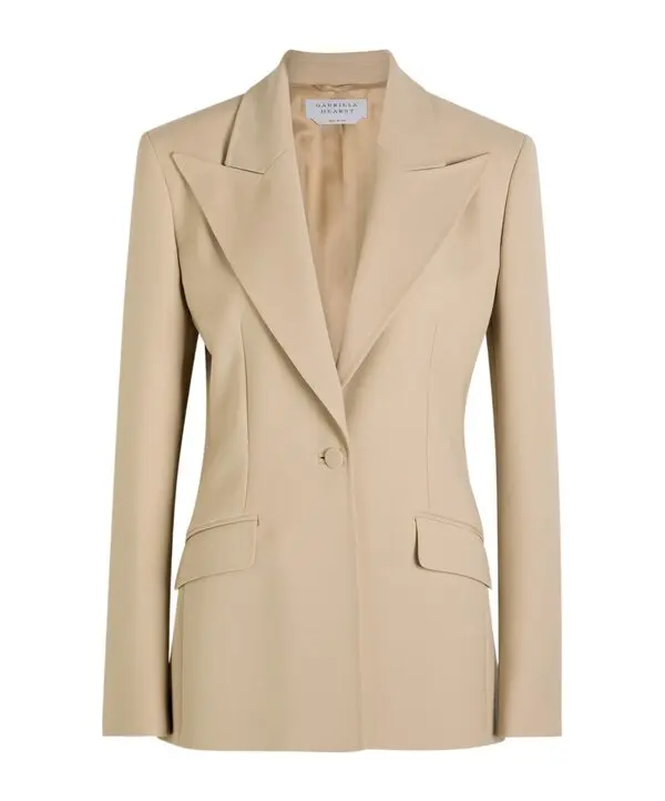 Gabriela Hearst Leiva Wool Blazer