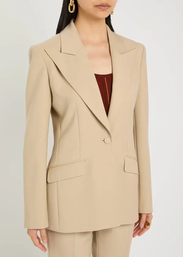 Gabriela Hearst Leiva Wool Blazer