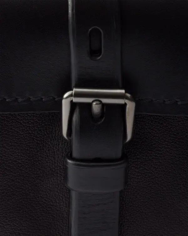 Prada Route Leather Mini-bucket Bag