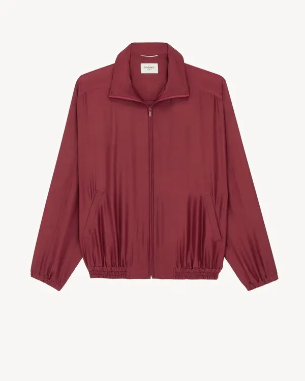 Saint Laurent Zip-up Long-sleeved Jacket