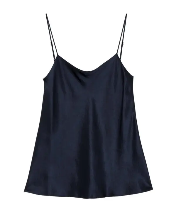 Vince Hammered Satin Top