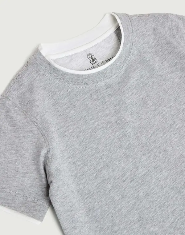 Brunello Cucinelli Crewneck Short-sleeve T-shirt