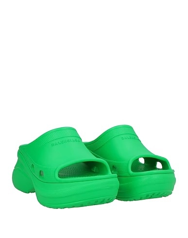 Balenciaga Logo Platform Sandals