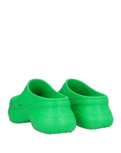 Balenciaga Logo Platform Sandals