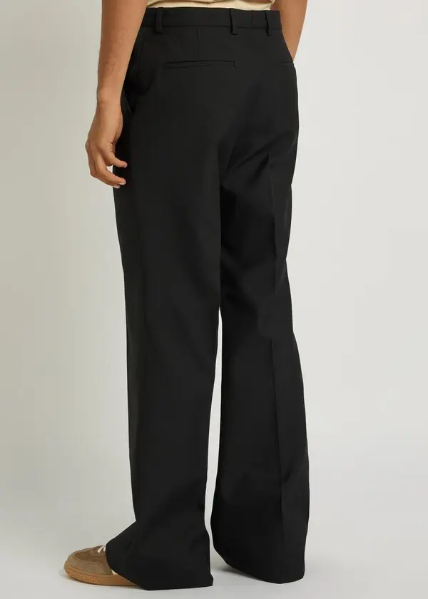 Valentino Garavani Flared-leg Twill Trousers