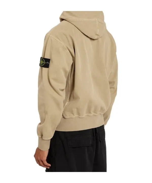 Stone Island Hooded Canvas Work Jacket