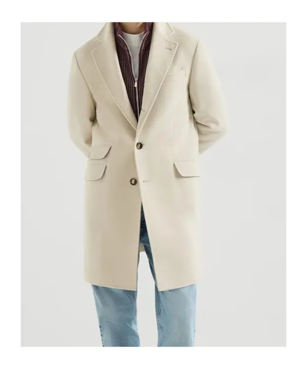 Brunello Cucinelli Lightweight Water-resistant Cashmere Coat