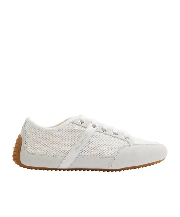 Givenchy Panelled Mesh-knit Sneakers - White