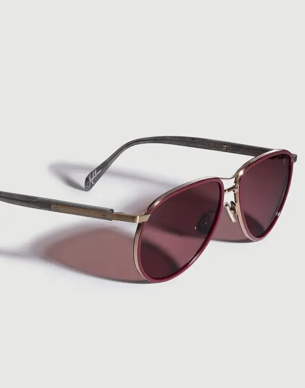 Brunello Cucinelli Aviator Sunglasses