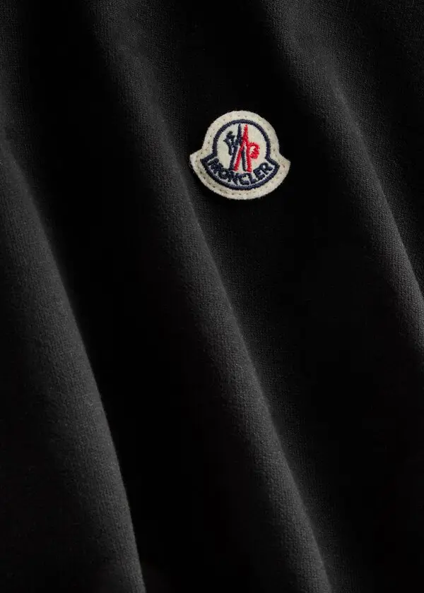 Moncler Logo-appliquéd Hooded Cotton Sweatshirt