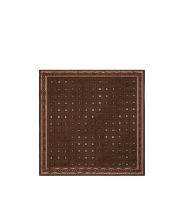 Loro Piana Henry Foulard 60x60 - Rustic Brown Mel