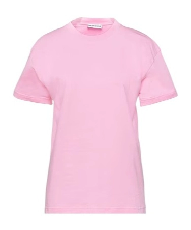 Balenciaga Jersey T-shirt With Crewneck And Short Sleeves