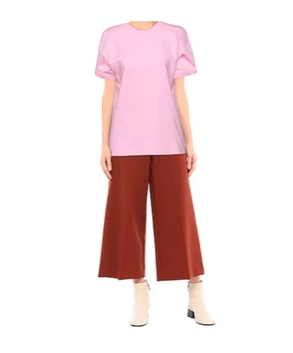 Balenciaga Jersey T-shirt With Crewneck And Short Sleeves