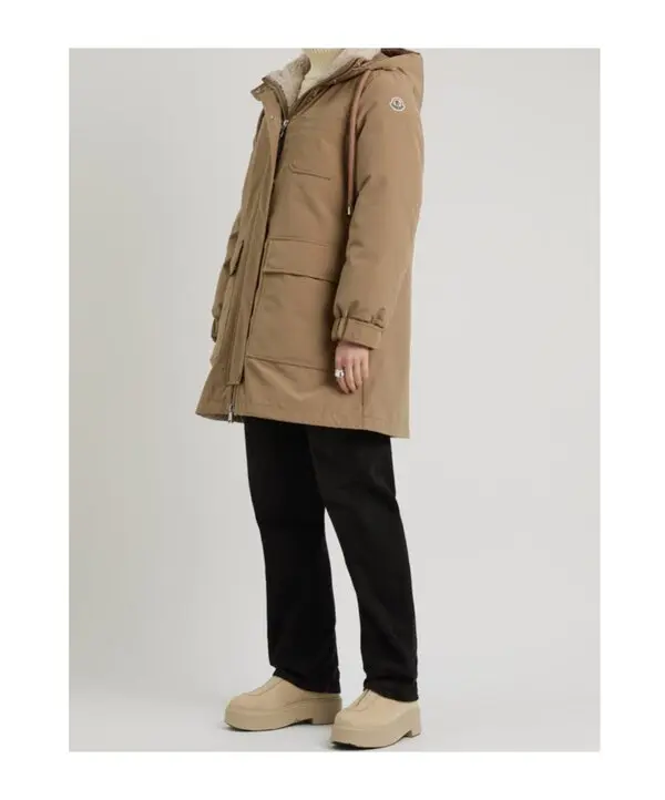 Moncler Urfe Hooded Shell Parka