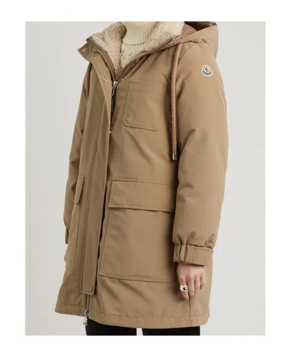 Moncler Urfe Hooded Shell Parka