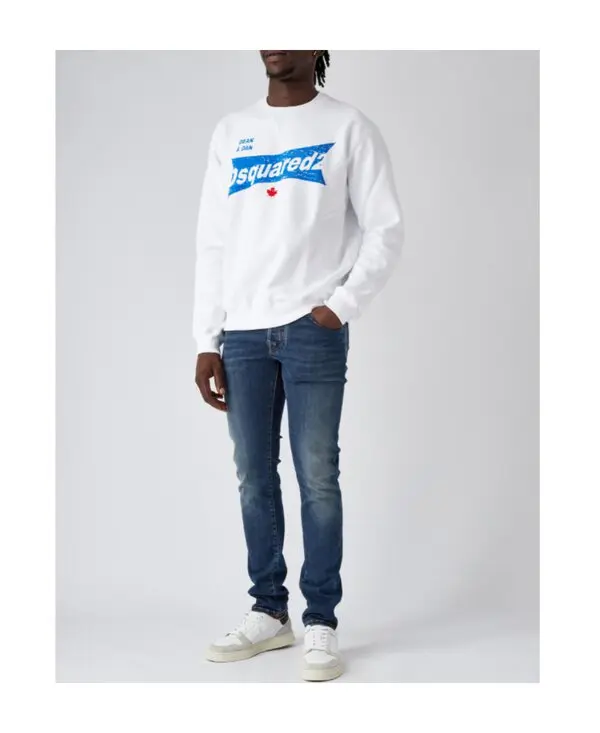 Dsquared2 Logo-printed Crewneck Sweatshirt