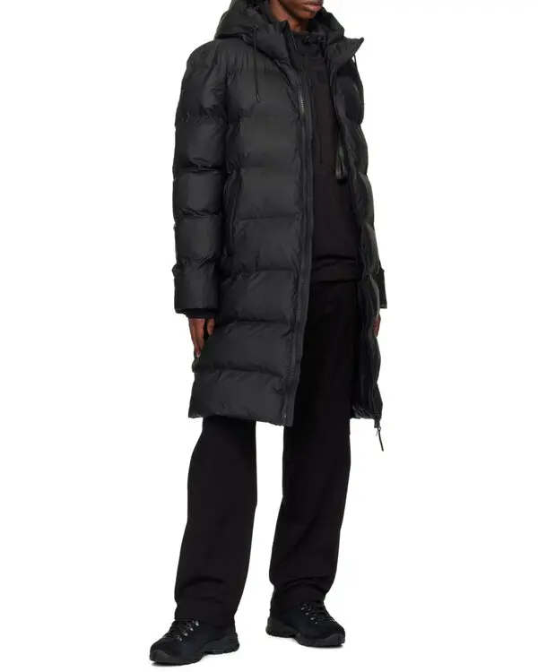 Rains Long Puffer Coat