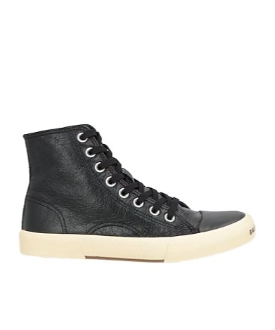 Balenciaga High-top Leather Lace-up Sneakers
