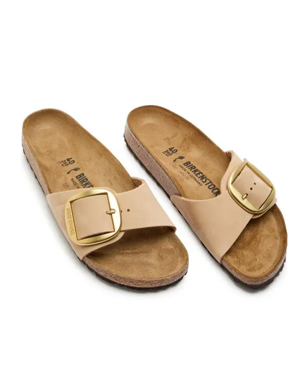 BIRKENSTOCK Madrid Suede Sliders