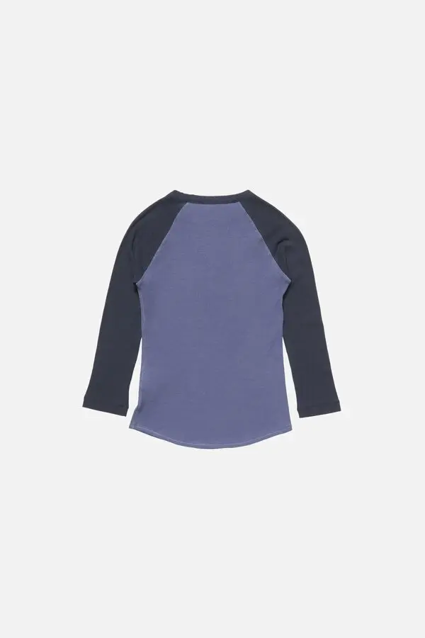 Acne Studios Jersey T-shirt With Logo Detail - Denim Blue