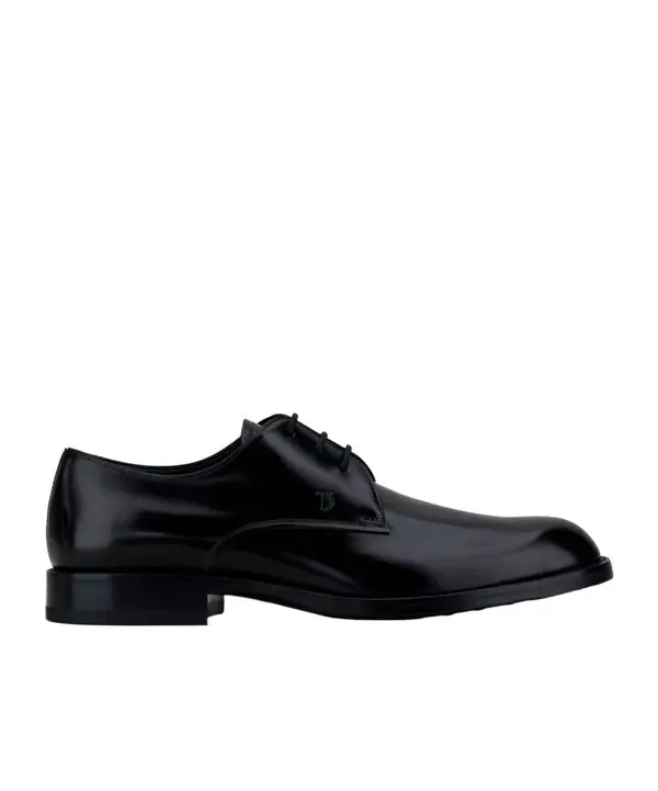 TOD'S Patent Leather Lace-up Oxford Shoes