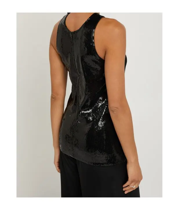 TOTEME Sequin Tank Top