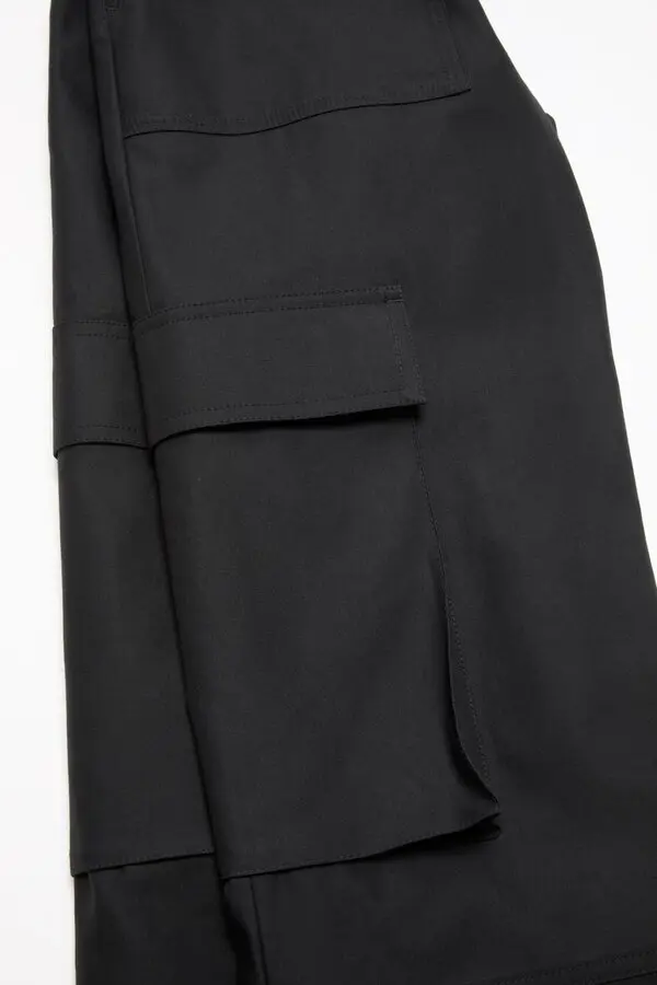 Acne Studios Cotton Satin Cargo Trousers