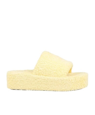 Balenciaga Towel Platform Slippers