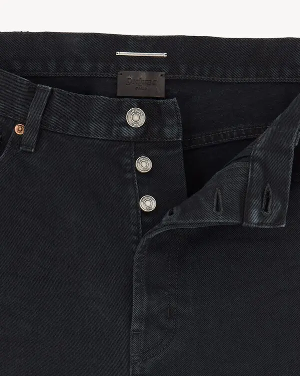Saint Laurent Tapered High-rise Jeans