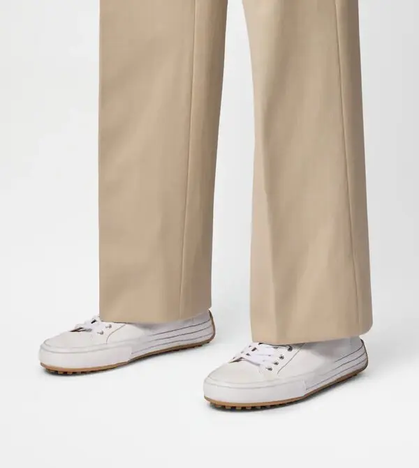 TOD'S Leather Lace-up Sneakers