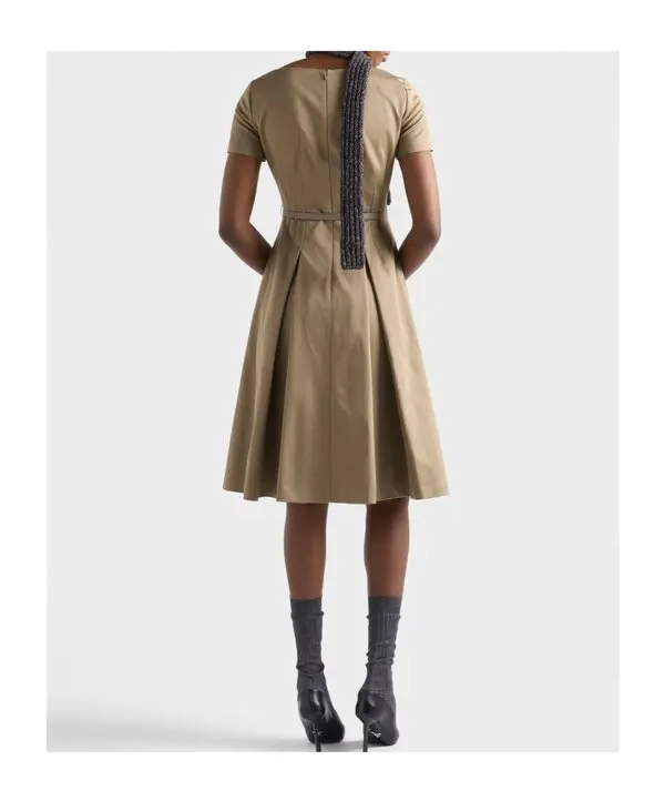 Prada Chino Zipper Dress